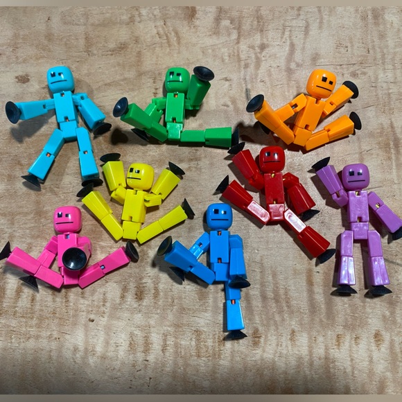 Toys | Zing Stikbot Colorful Stick Figure Toy Set | Poshmark